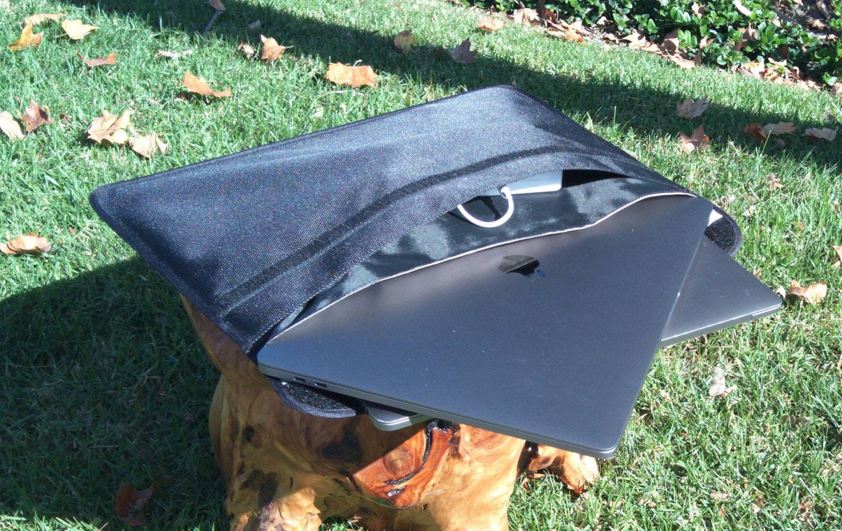 EMF blocking Laptop sleeve [ok.] portfolio made to Block radiation fro ...